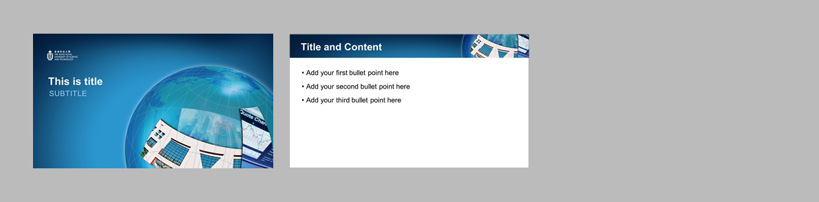 PowerPoint Template 01 | Media Technology & Publishing Center