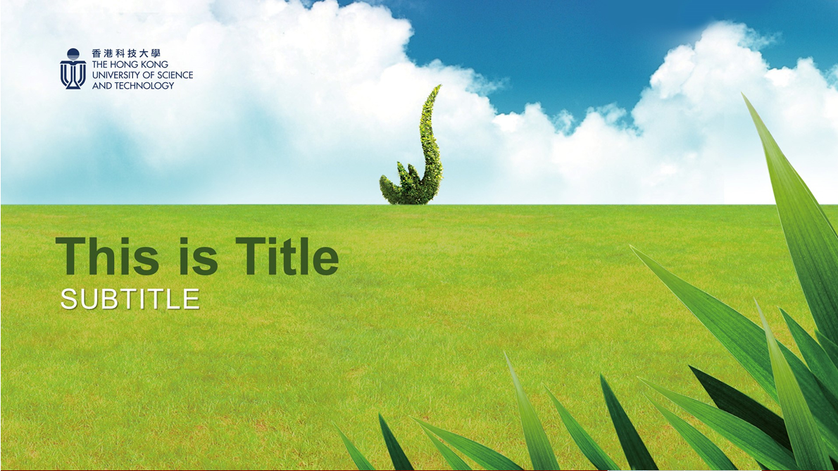 PowerPoint Template 05 | Media Technology & Publishing Center