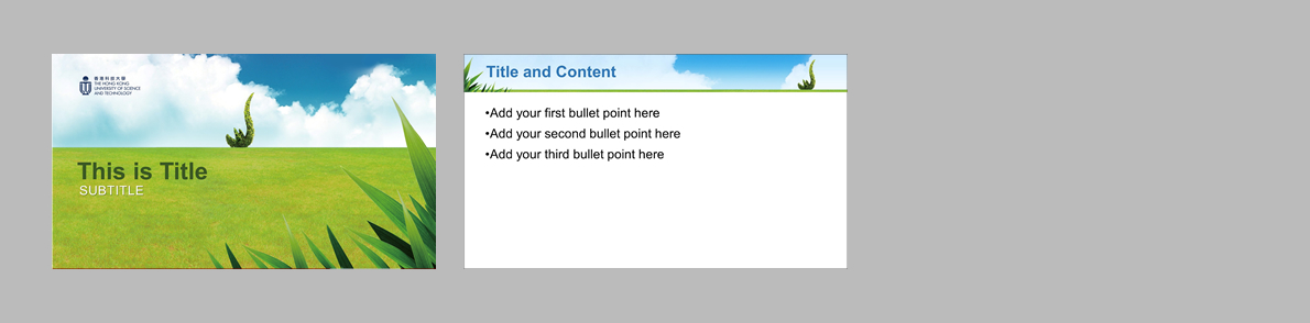 PowerPoint Template 05 | Media Technology & Publishing Center